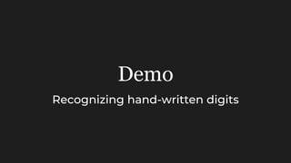 Recognizing hand-written digits with Synaptic.js