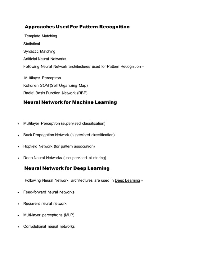 Neural networks of artificial intelligence | PDF