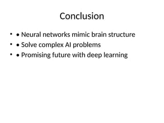Presentation on neural networks by someone | PPTX