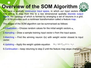 Neural networks Self Organizing Map by Engr. Edgar Carrillo II | PPT