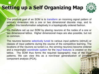 Neural networks Self Organizing Map by Engr. Edgar Carrillo II | PPT