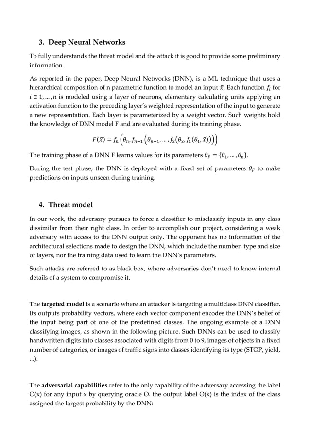 Black-Box attacks against Neural Networks - technical project report | PDF