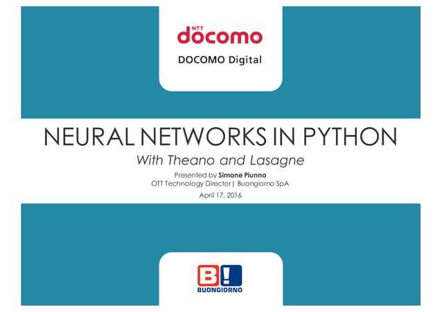 Neural networks with python | PDF
