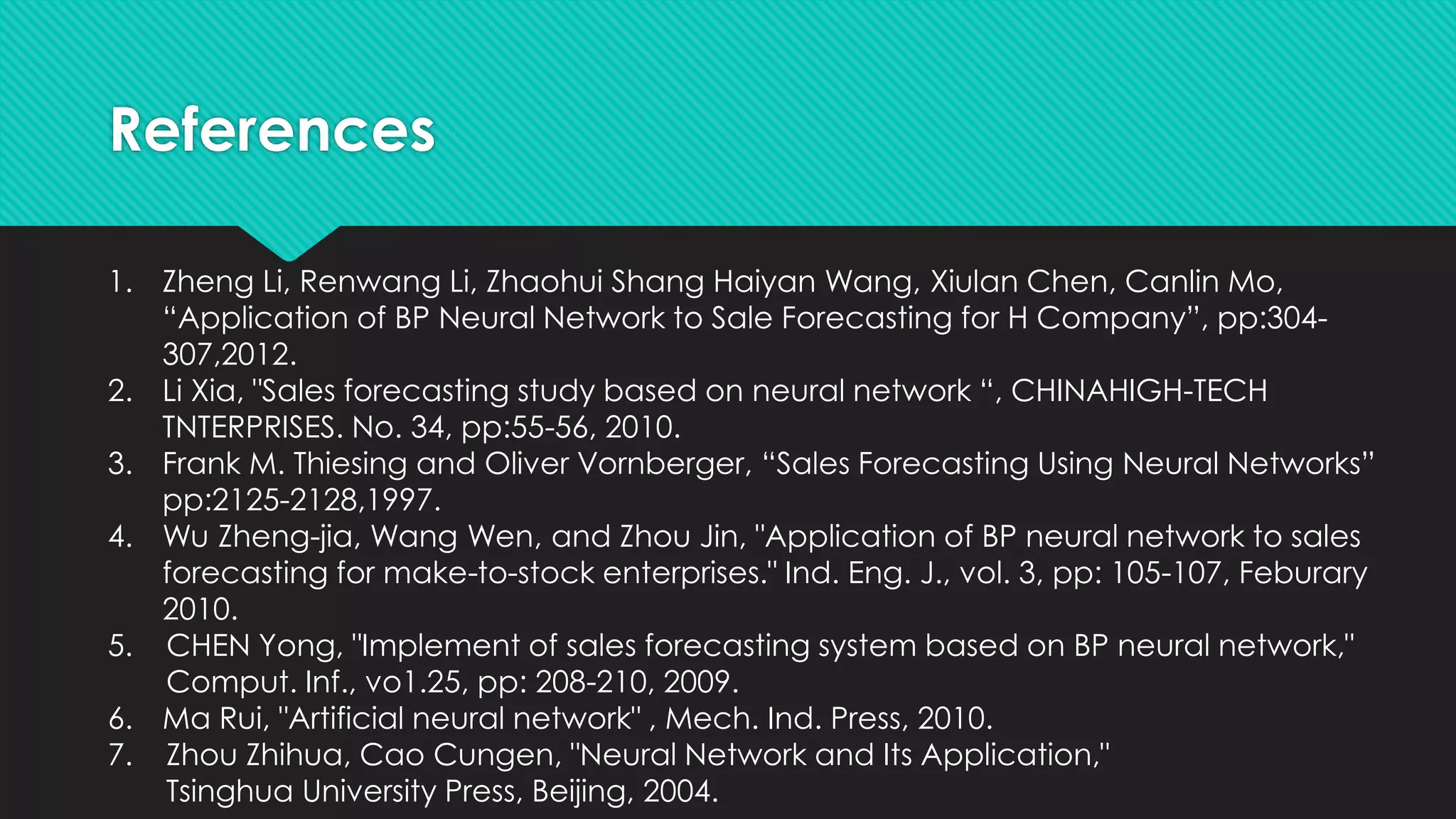 Neural network techniques | PPT