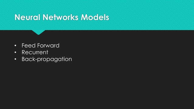 Neural network techniques | PPT