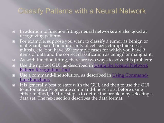 Neural Network Toolbox Pptx Artificial Intelligence Technology And Computing