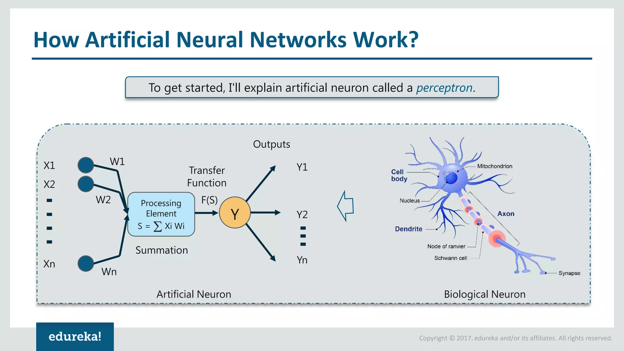 Artificial Neural Network Tutorial | Deep Learning With Neural Networks | Edureka | PDF