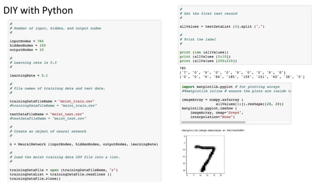 Neural Network with Python & TensorFlow | PPT