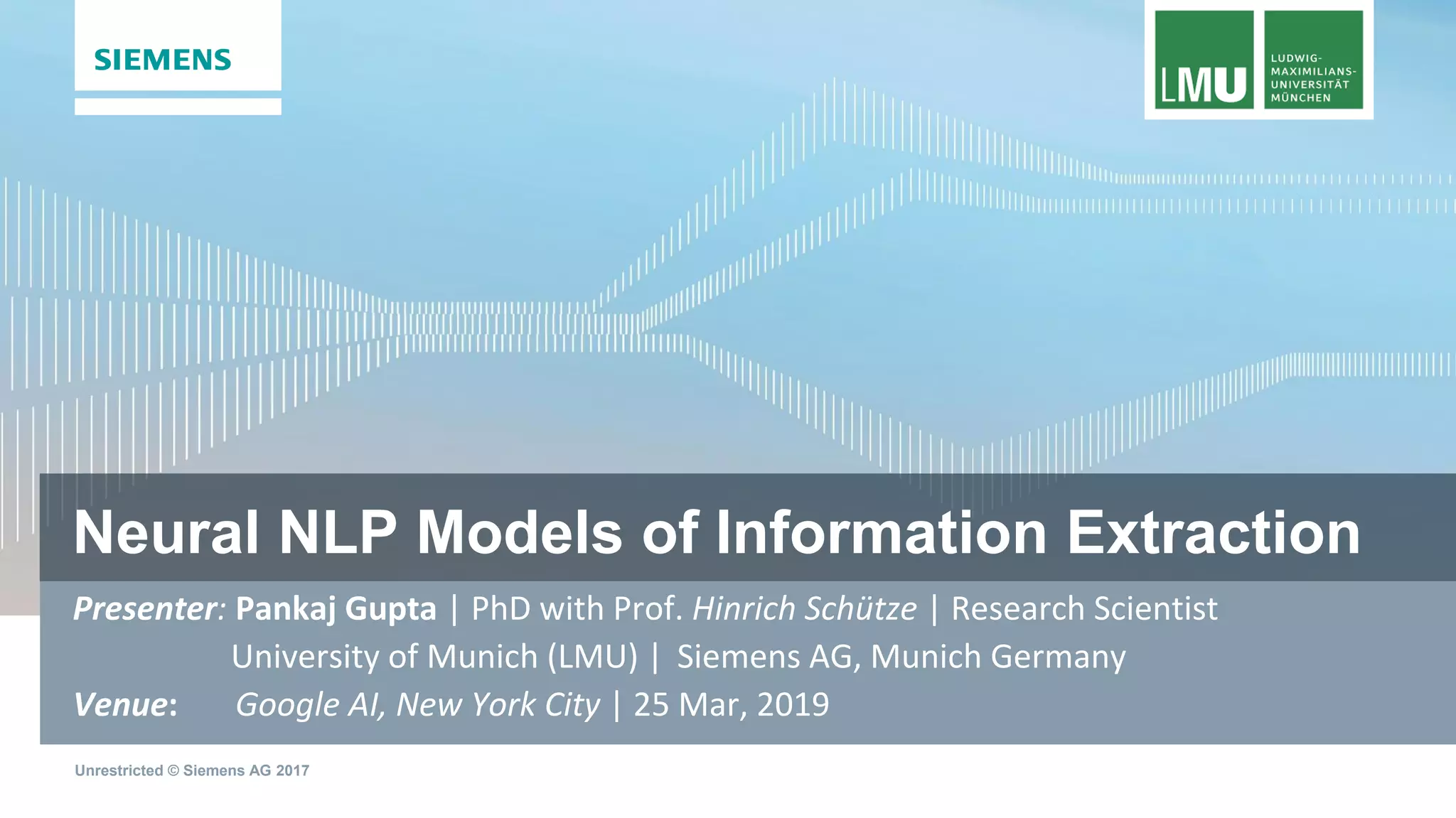 Neural Nlp Models Of Information Extraction Ppt