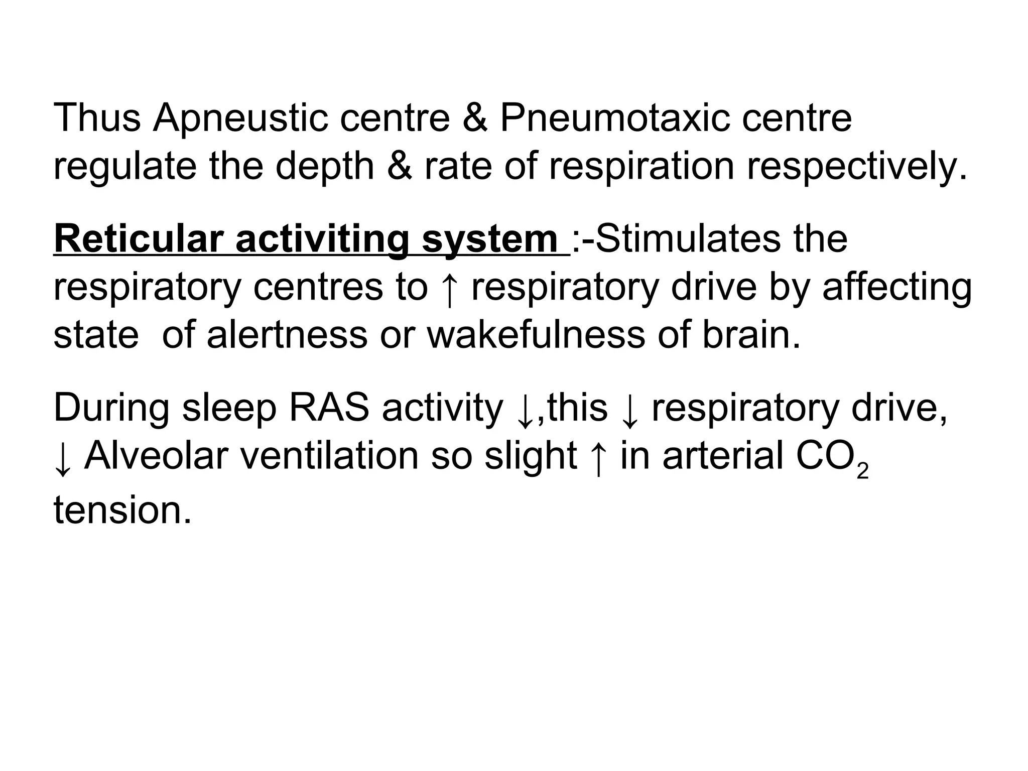 Neural regulation of resp by Dr. Mrs Sunita M. Tiwale Professor Dept of ...