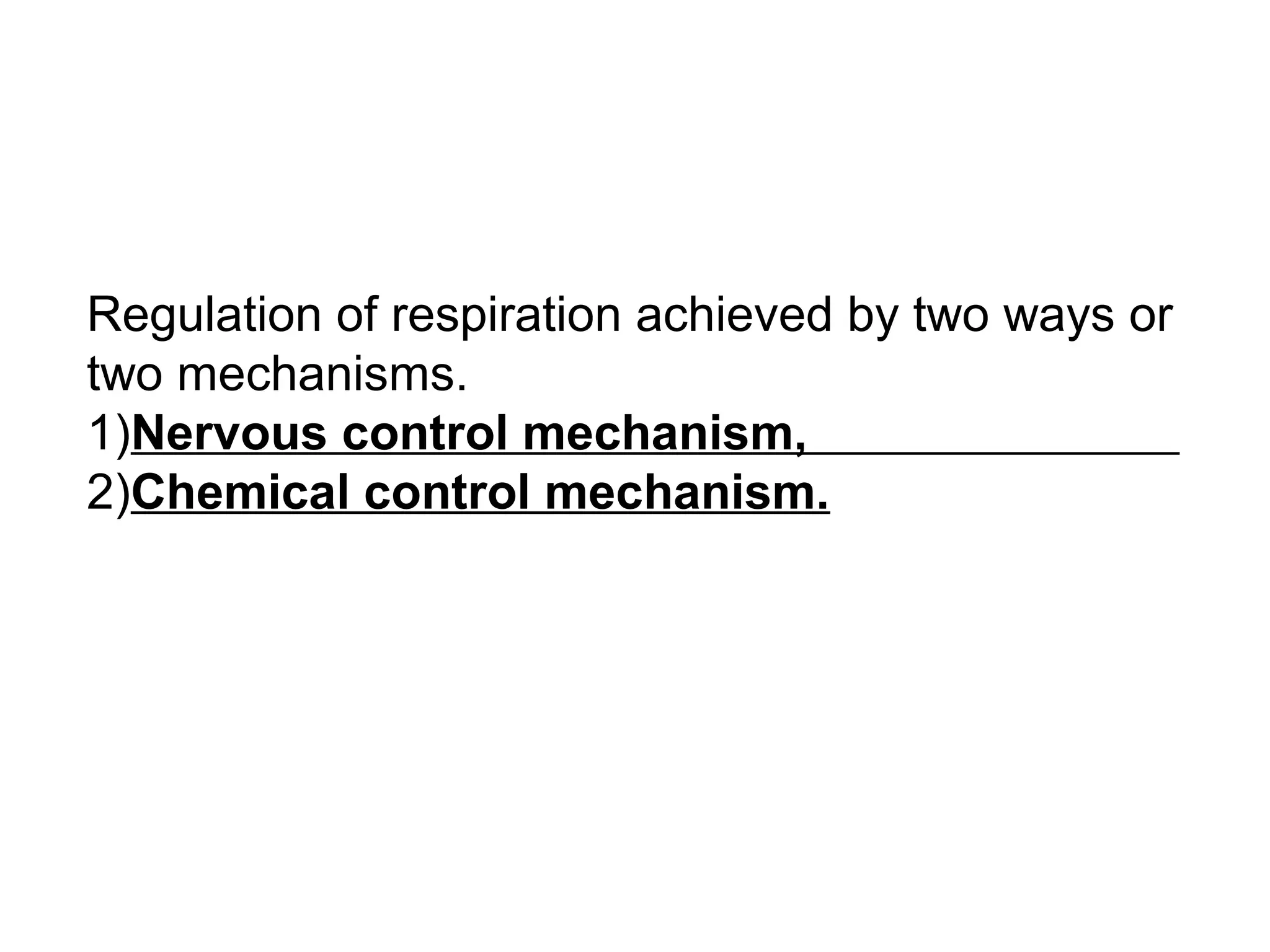 Neural regulation of resp by Dr. Mrs Sunita M. Tiwale Professor Dept of ...