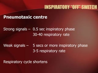 NEURAL REGULATION OF RESPIRATION.ppt