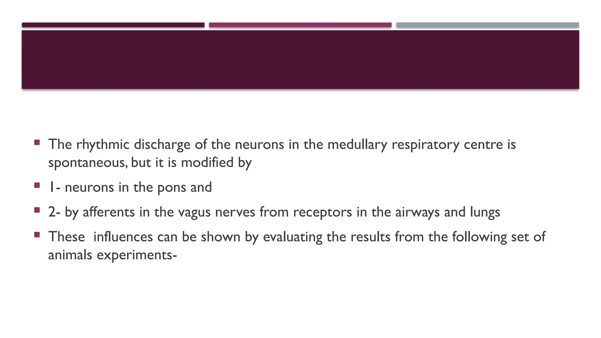 Neural regulation of respiration.pptx by shibra razi | PPTX