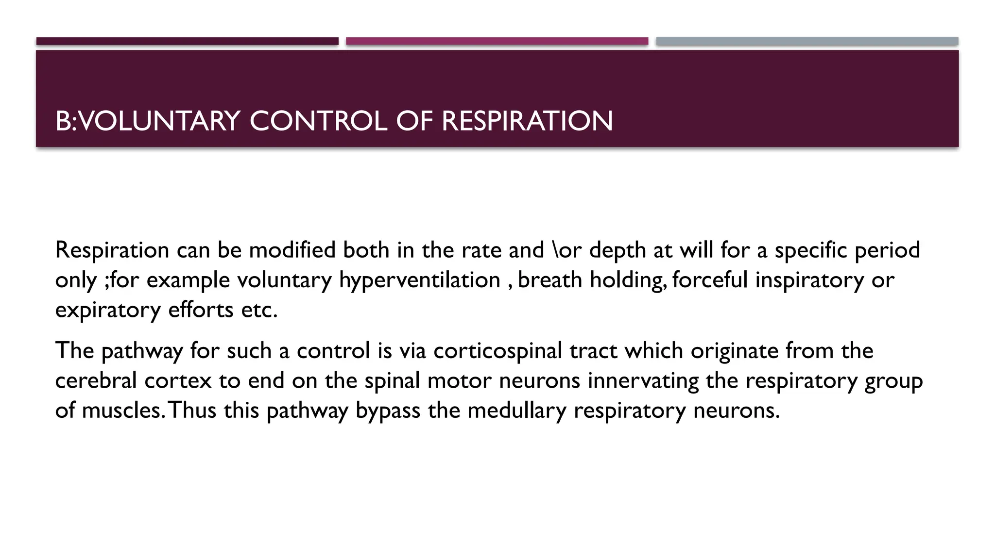 Neural regulation of respiration.pptx by shibra razi | PPTX