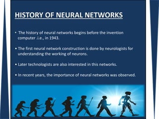 Neural system/ Neural Networks | PPT