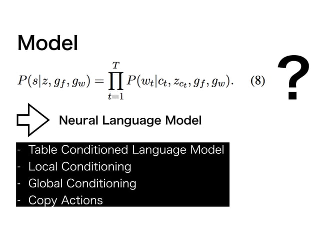 Neural Text Generation From Structured Data With Application To The