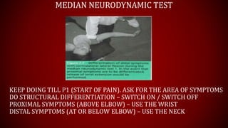 Neural tissue mobilization (Assessment) | PPTX