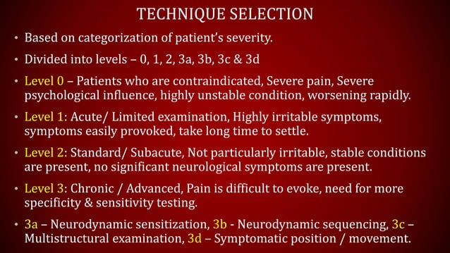 Neural tissue mobilization Upper Limb Assessment | PPTX | Brain and ...
