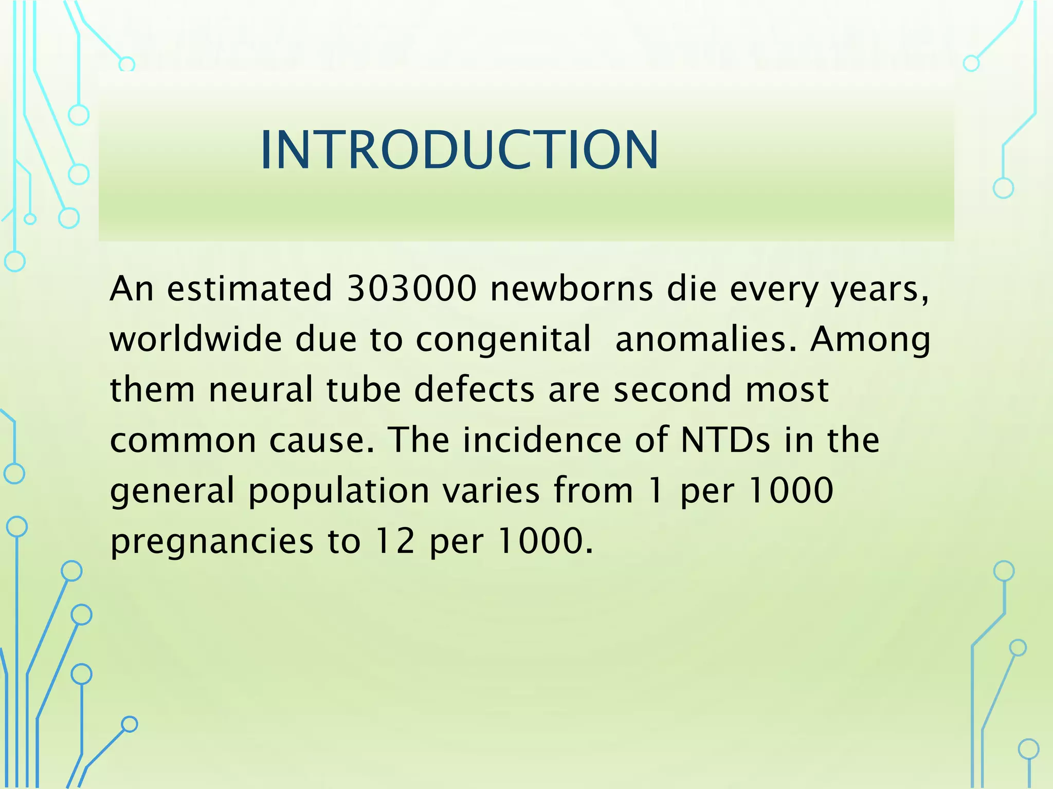 Neural tube defect | PPTX