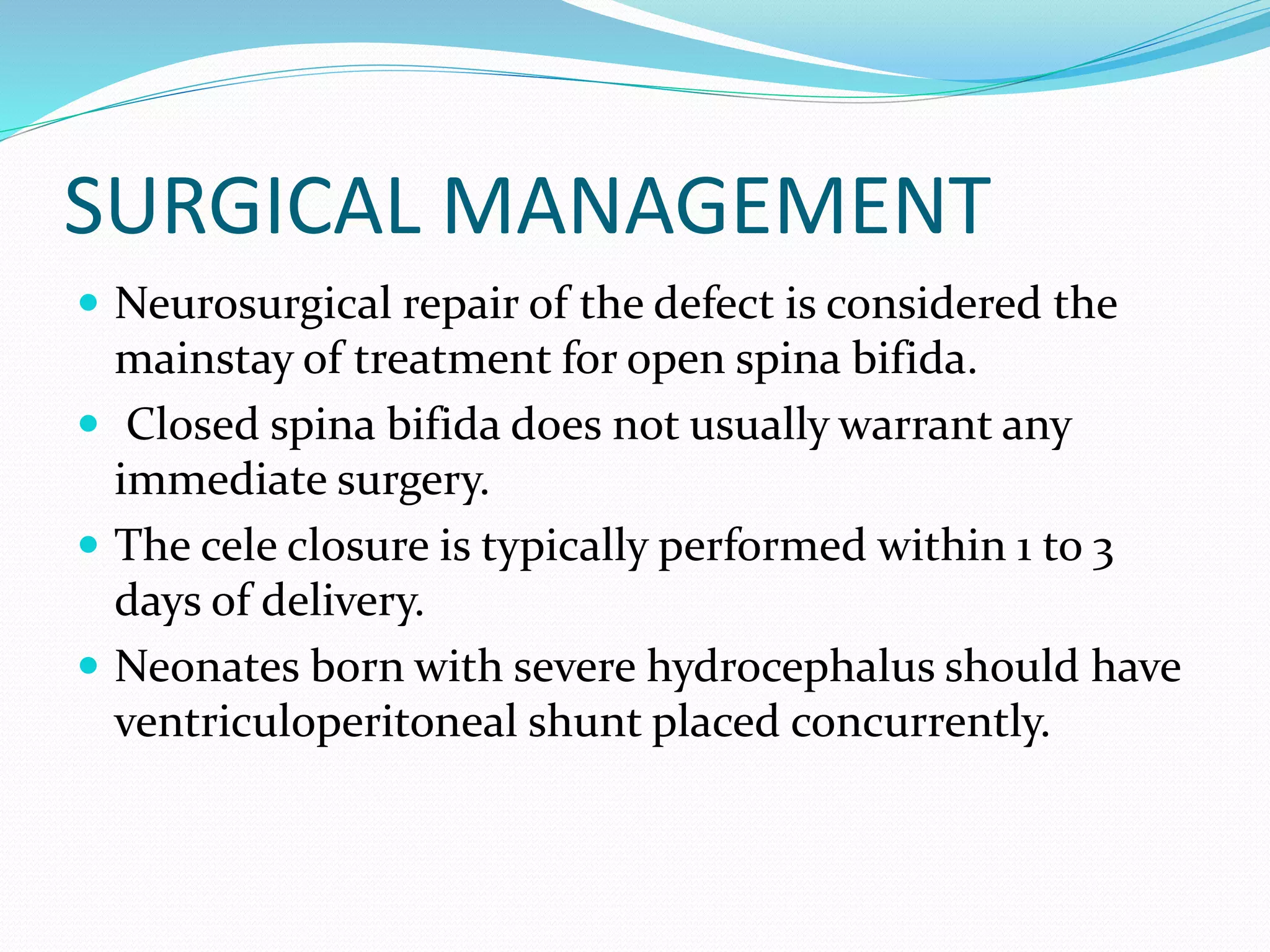 Neural tube defect presentation | PPTX