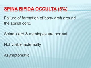 Neural tube defects | PPTX