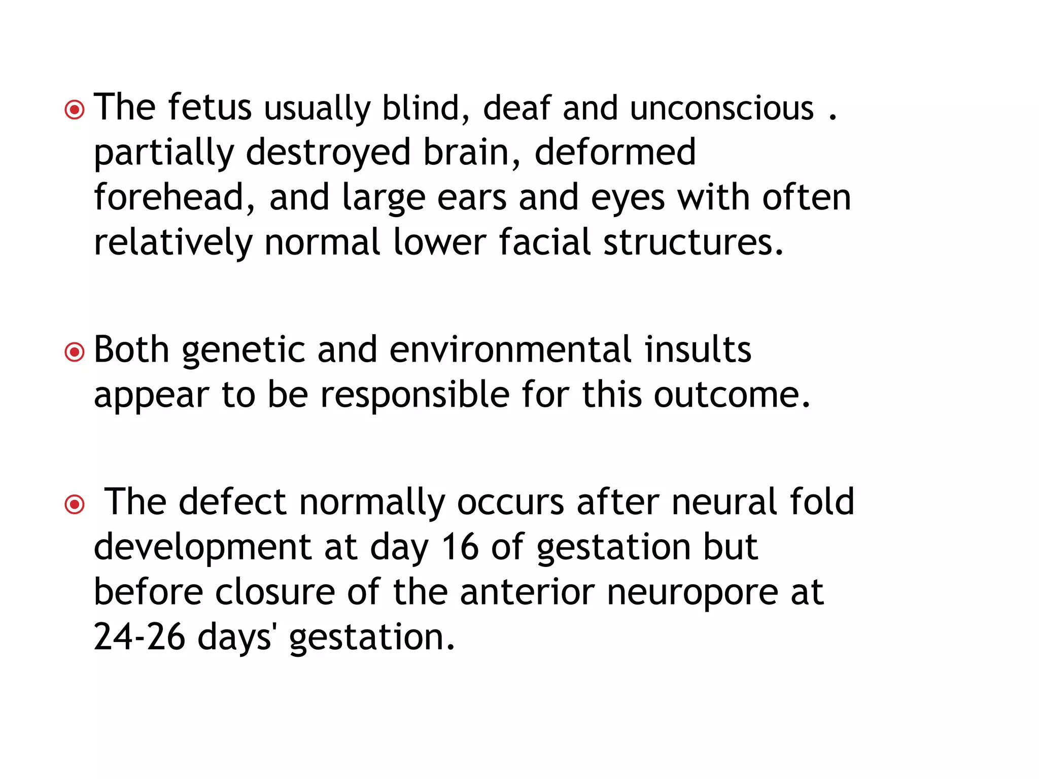 Neural tube defects | PPTX
