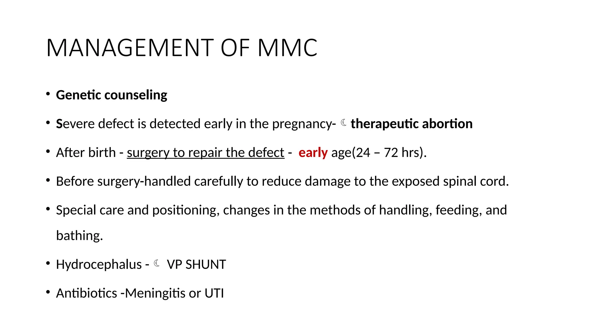 Neural Tube Defects in children - paediatric surgery | PPTX