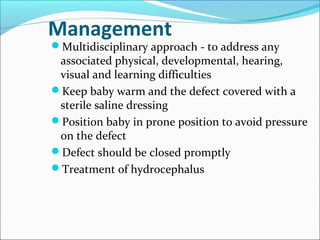Neural tube defects | PPT