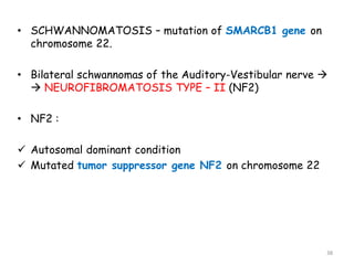 NEURAL TUMORS involving the oral and maxillofacial pathology | PPTX