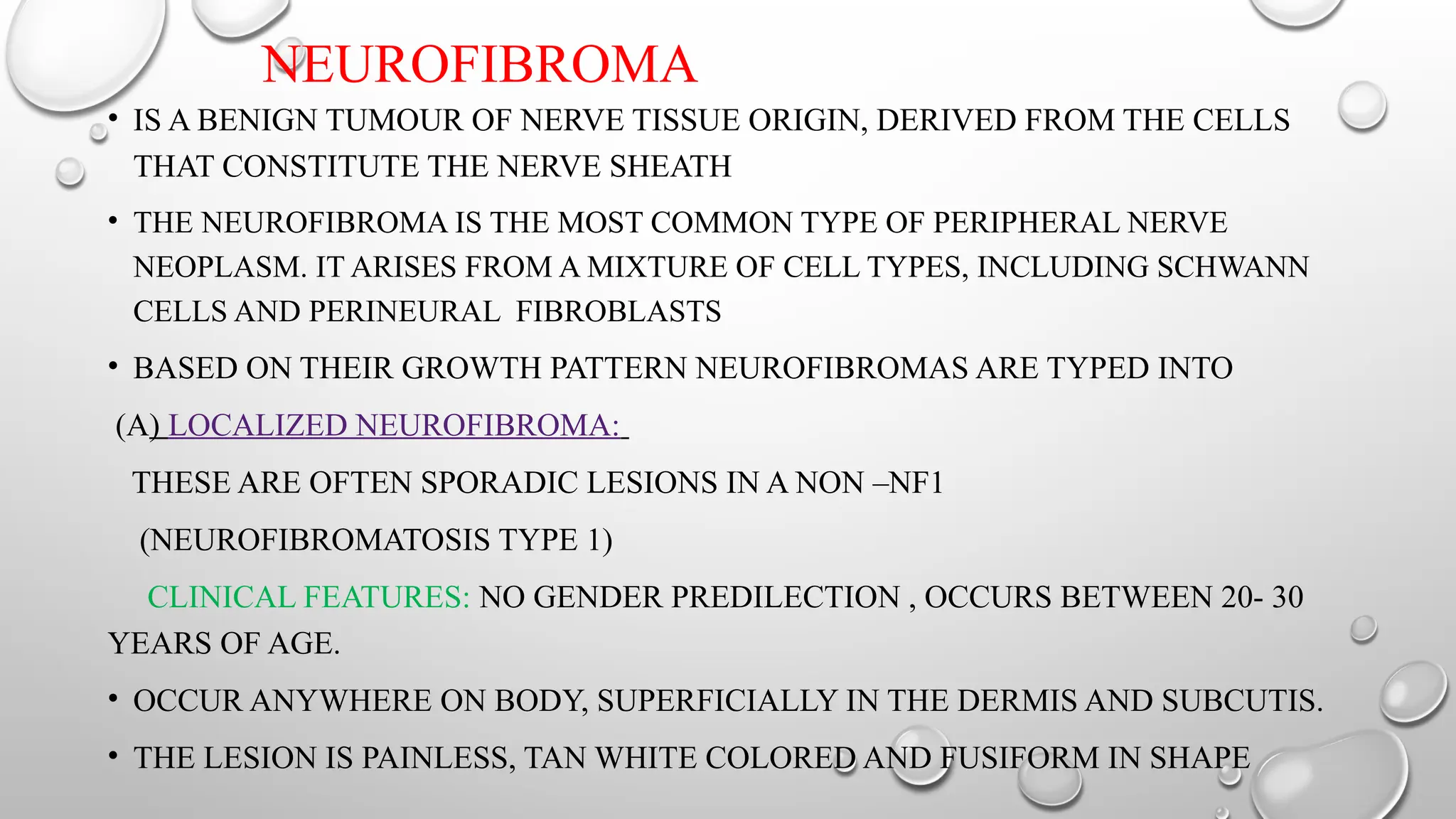 Benign and malignant neural tumors .pptx