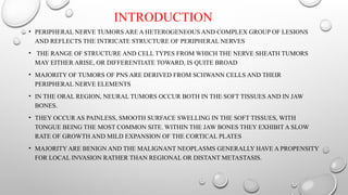 Benign and malignant neural tumors .pptx