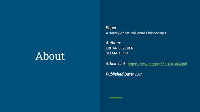 Neural Word Embedding And Language Modelling Ppt