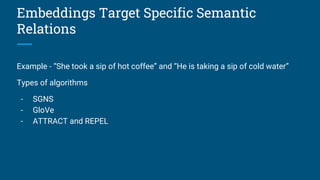 Neural word embedding and language modelling | PPTX | Internet for Beginners | Internet