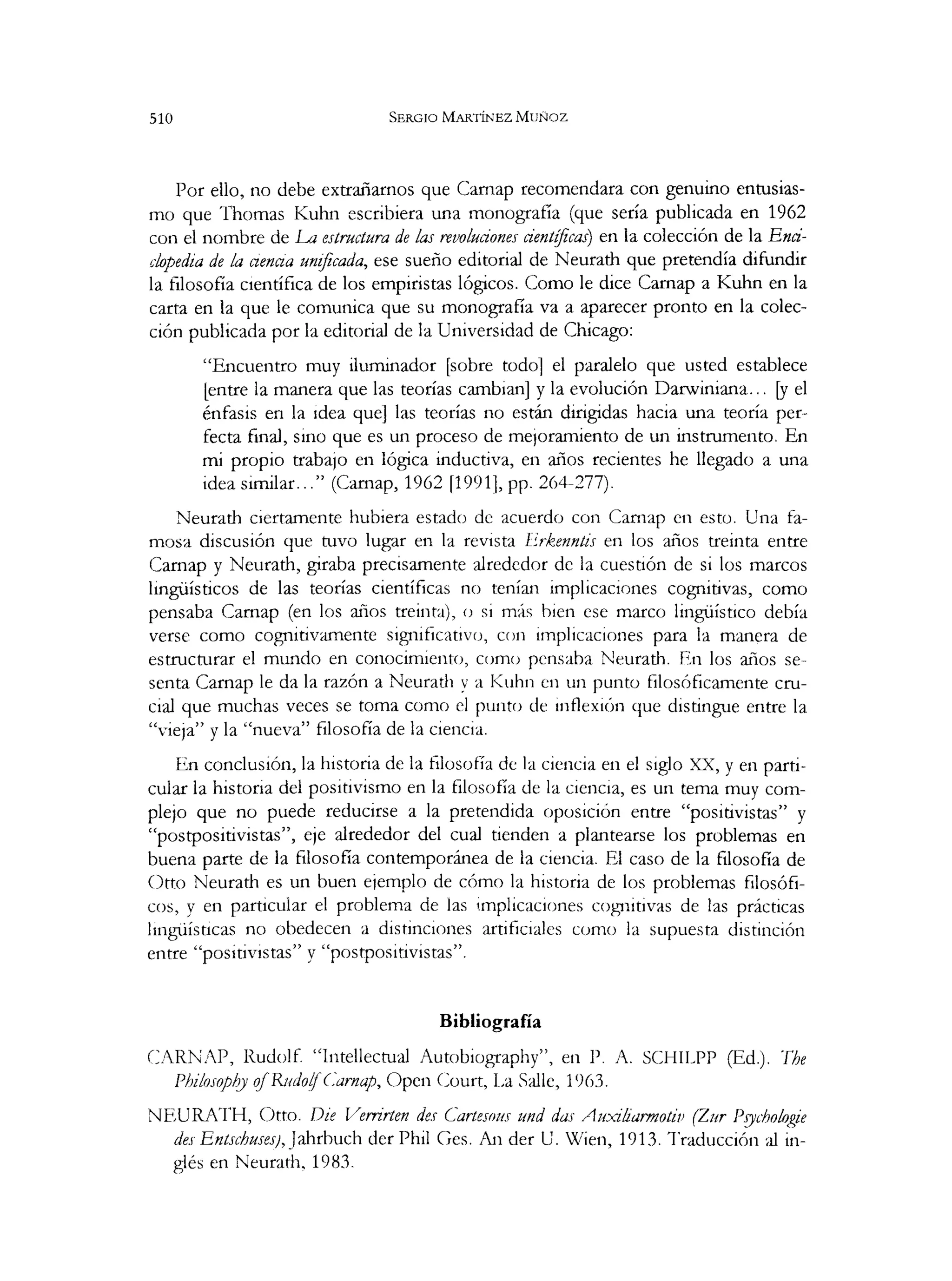 Neurath descartes | PDF