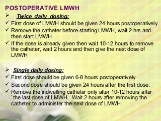 Neuraxial anesthesia and | PPT