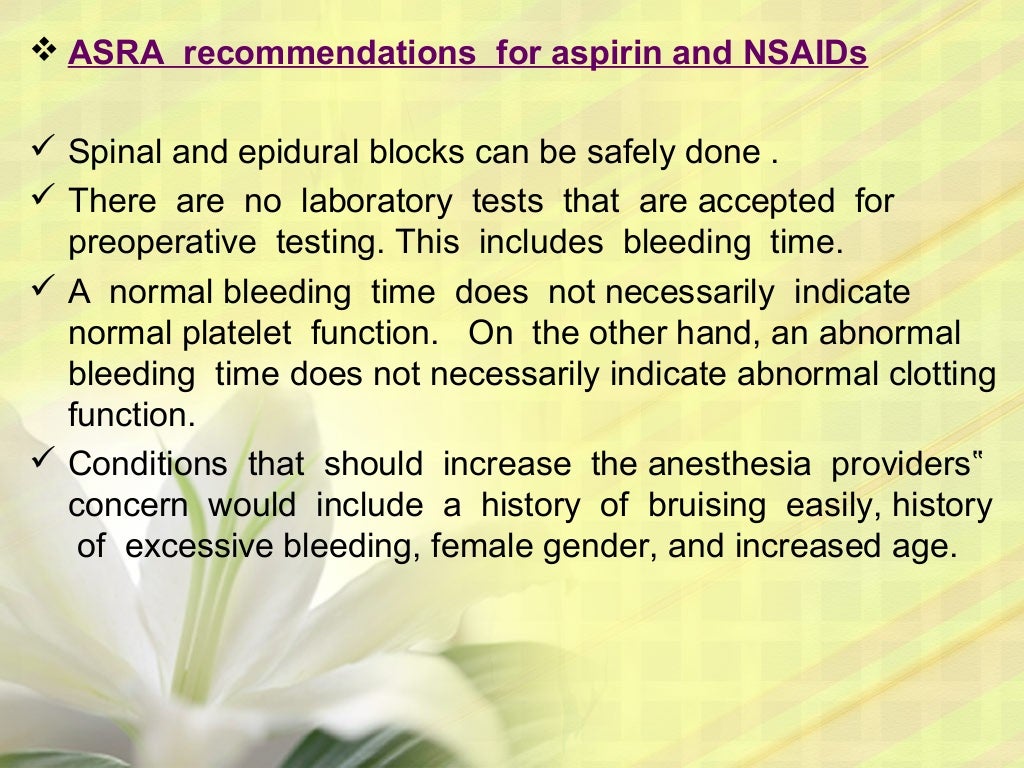Neuraxial anesthesia and | PPT