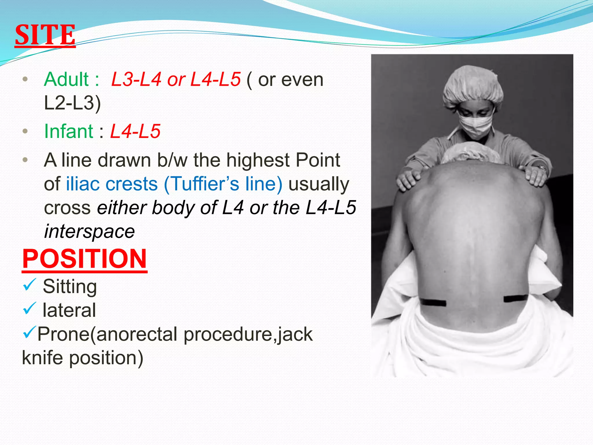 Neuraxial block | PPTX