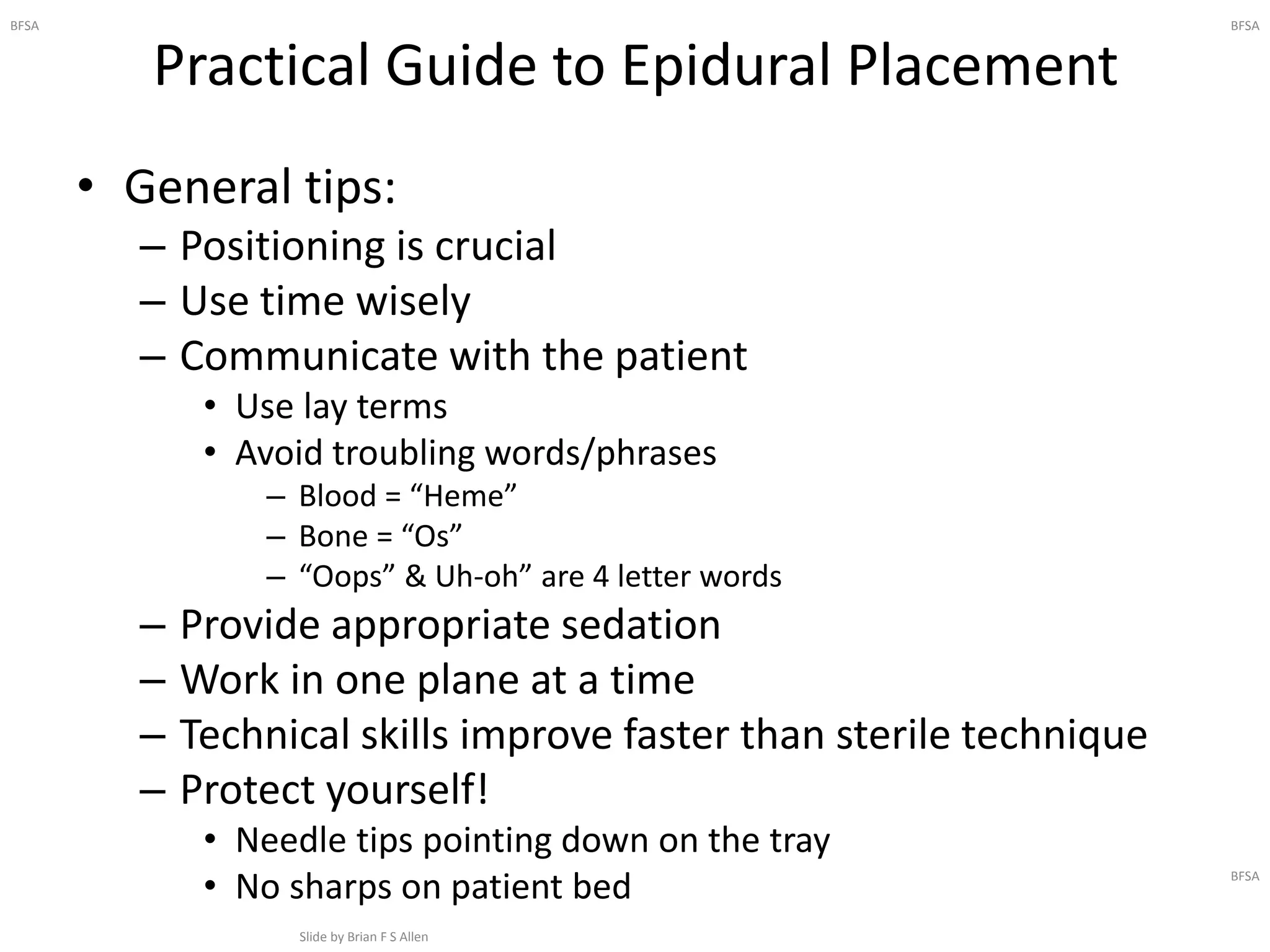 Neuraxial and Truncal Regional Anesthesia | PPTX
