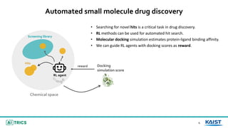 Hit and Lead Discovery with Explorative RL and Fragment-based Molecule ...