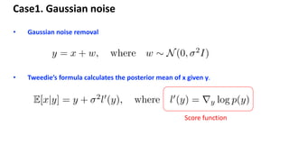 Noise2Score: Tweedie’s Approach to Self-Supervised Image Denoising ...