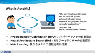 AutoML in NeurIPS 2018 | PDF