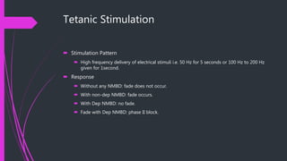Neurmuscular monitoring | PPTX