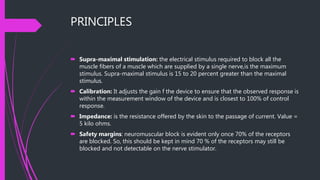 Neurmuscular monitoring | PPTX