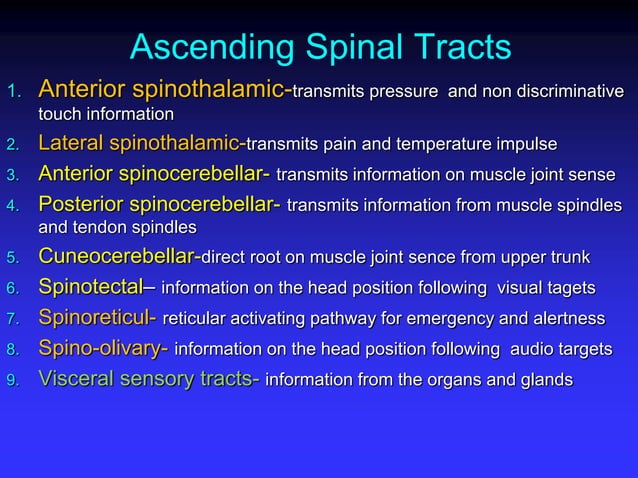 NEURO-ANATOMY ASCENDING AND DESCENDING TRACTS (1).ppt