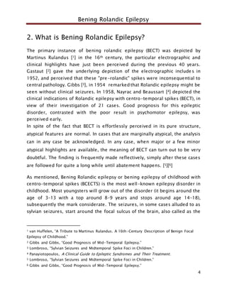 Neurology: Bening Rolandic Epilepsy | PDF