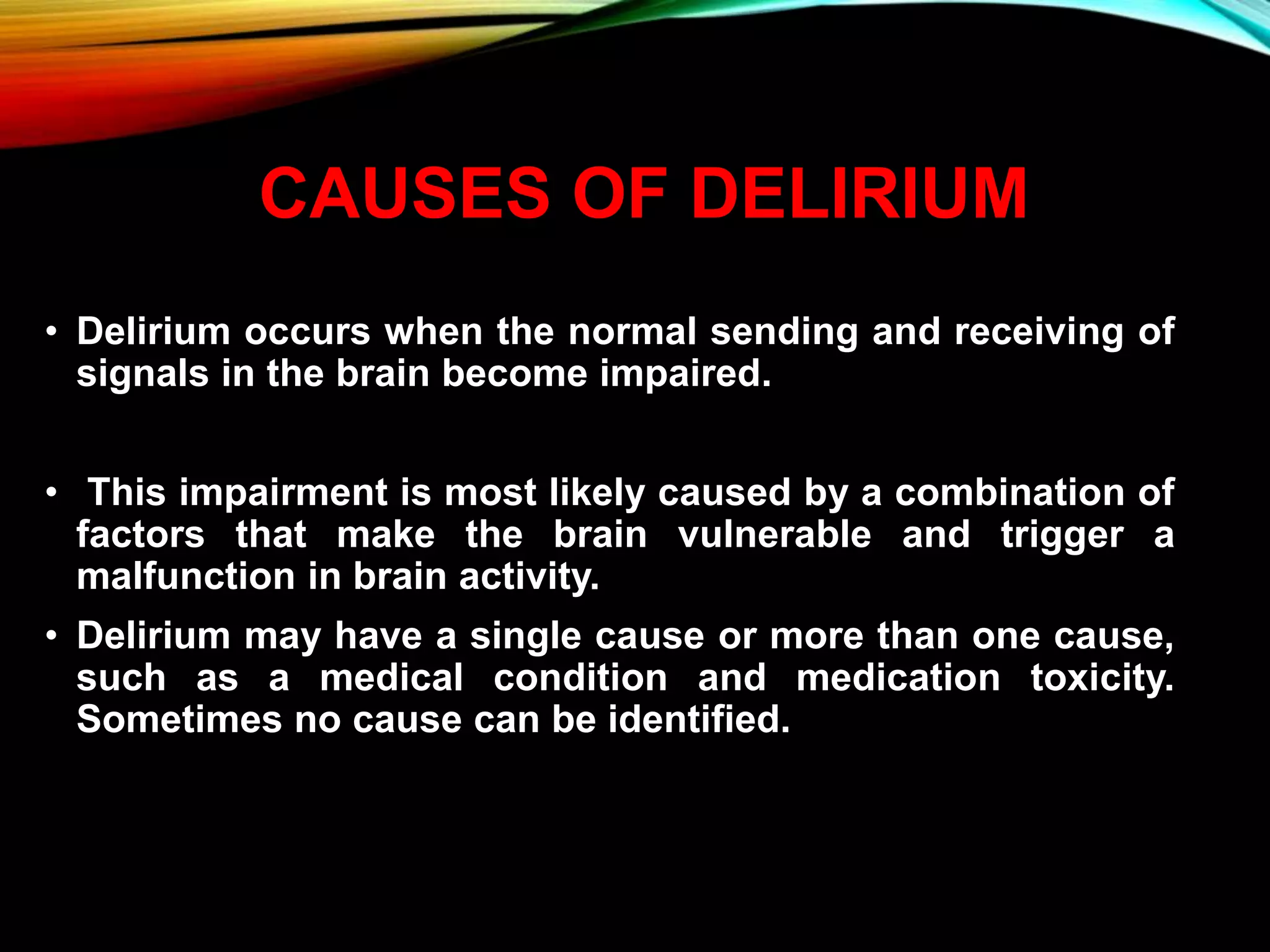 Neuro cognitive disorders | PPTX