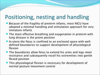 Neuro developmental care in the nicu | PPT