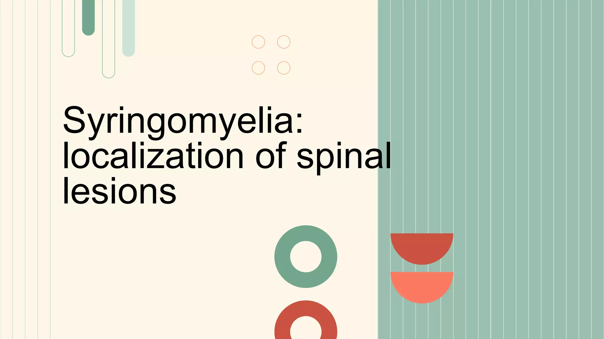 Neuro-hour-syringomyelia.pptx