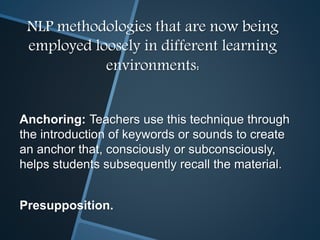 Neuro linguistic programming | PPTX