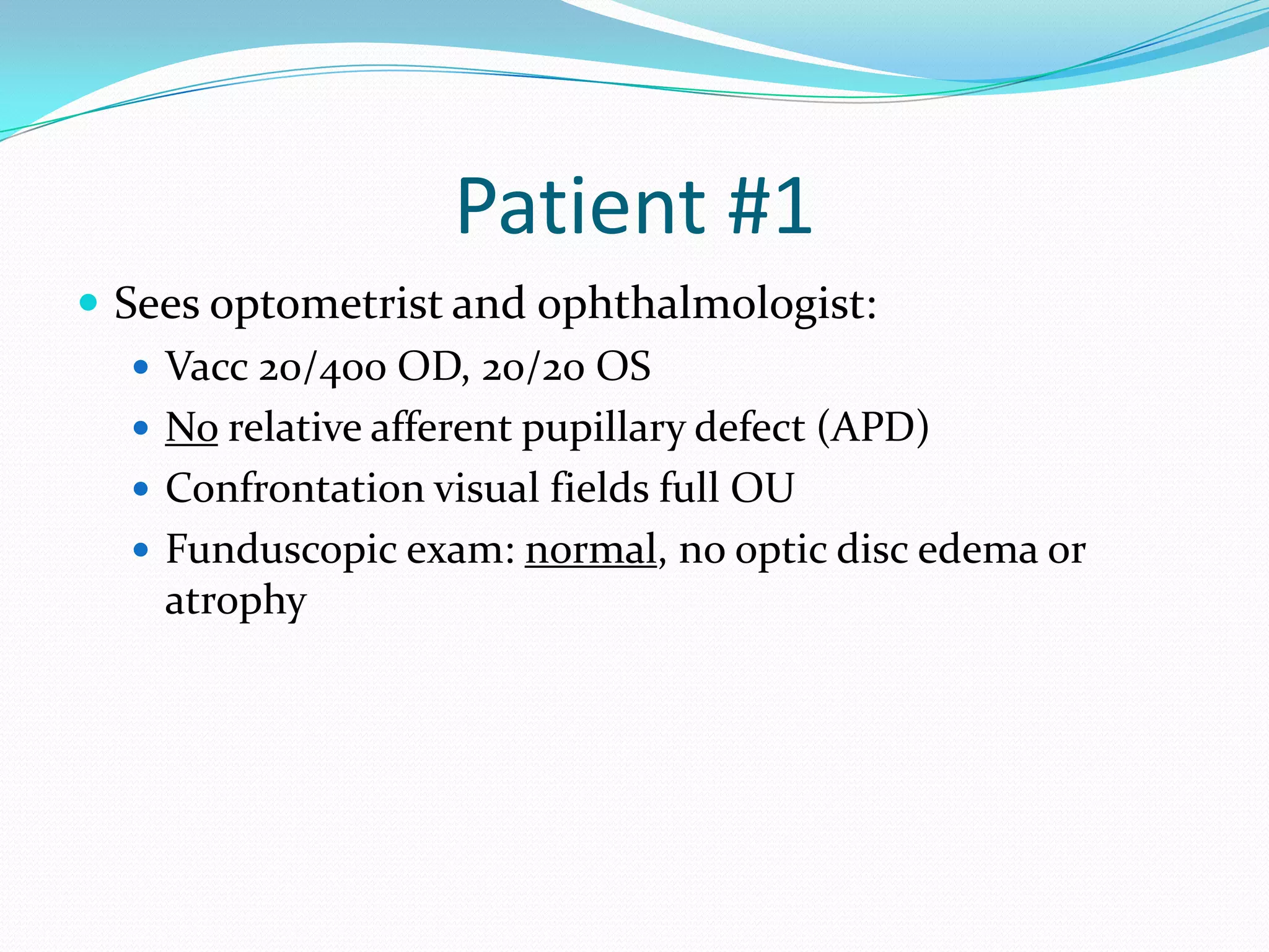 Neuro ophthalmological diagnoses you can’t afford to miss | PPTX